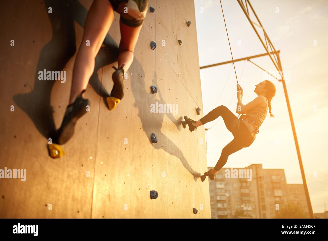 Competitive climbing training hi-res stock photography and images - Alamy