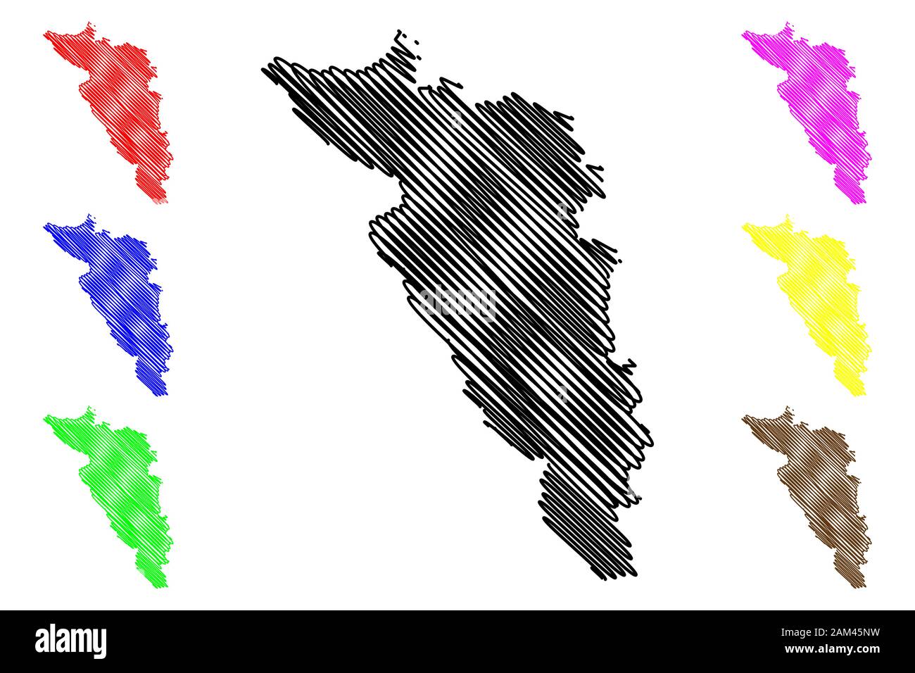 Carolina puerto rico map hi-res stock photography and images - Alamy