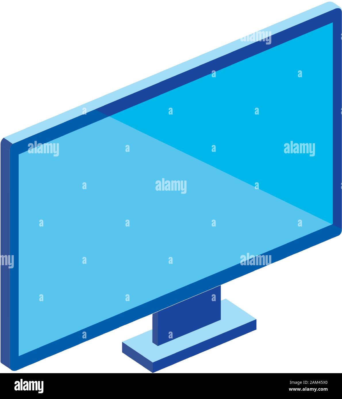 computer desktop device isolated icon Stock Vector Image & Art - Alamy