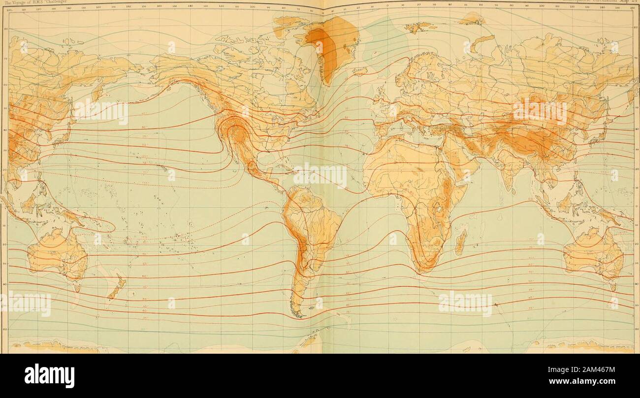 Isothermal map hi-res stock photography and images - Alamy