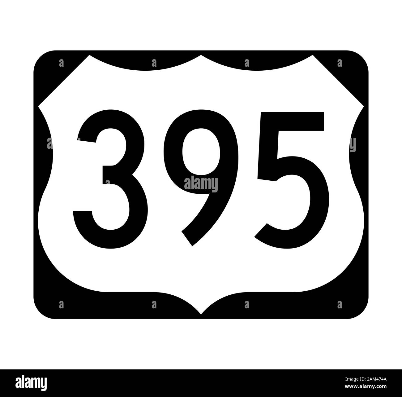 US Route 395 Sign Stock Photo Alamy US Route 395 Sign Stock Photo Alamy