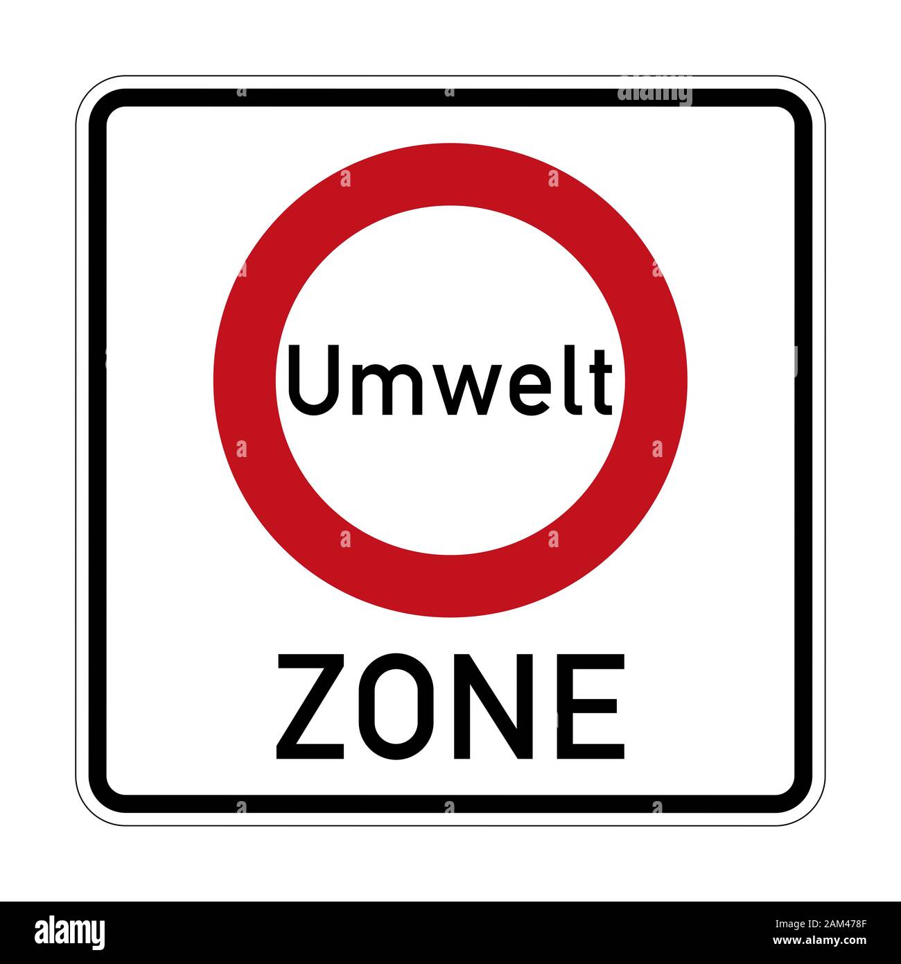 Driving urban environment Cut Out Stock Images & Pictures - Alamy