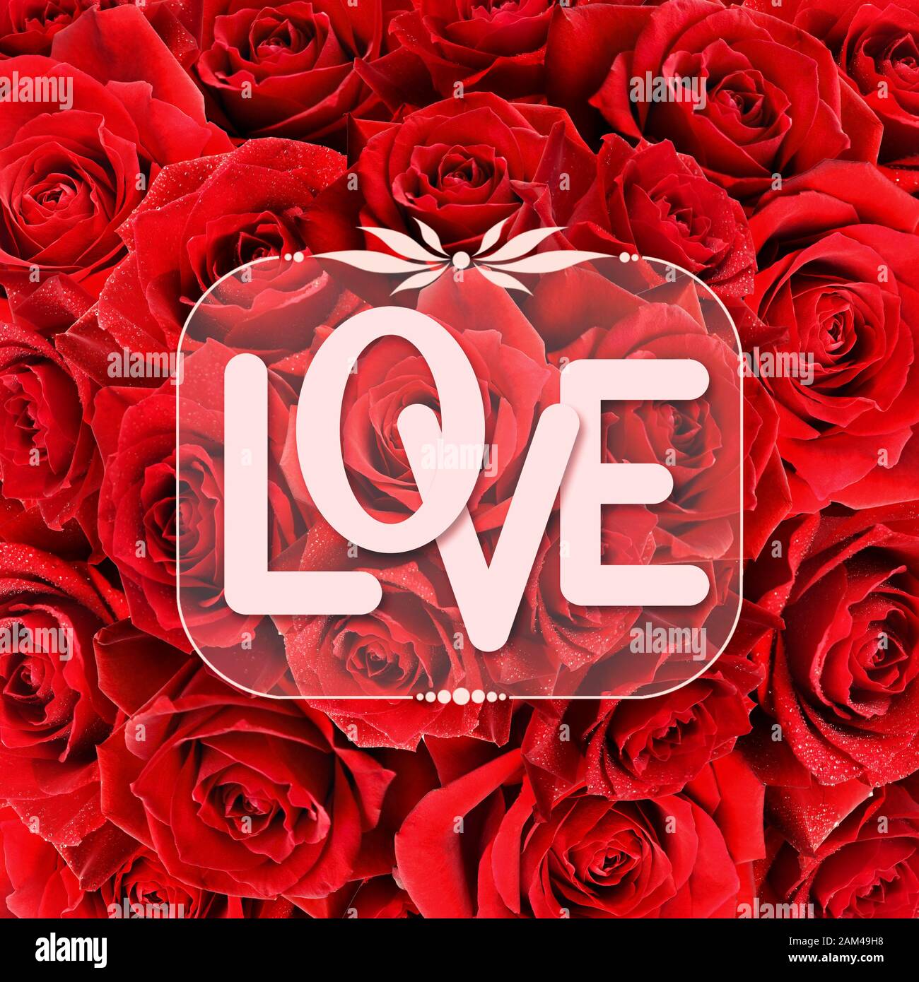 Red rose flowers bouquet as a background for holiday card Stock Photo ...