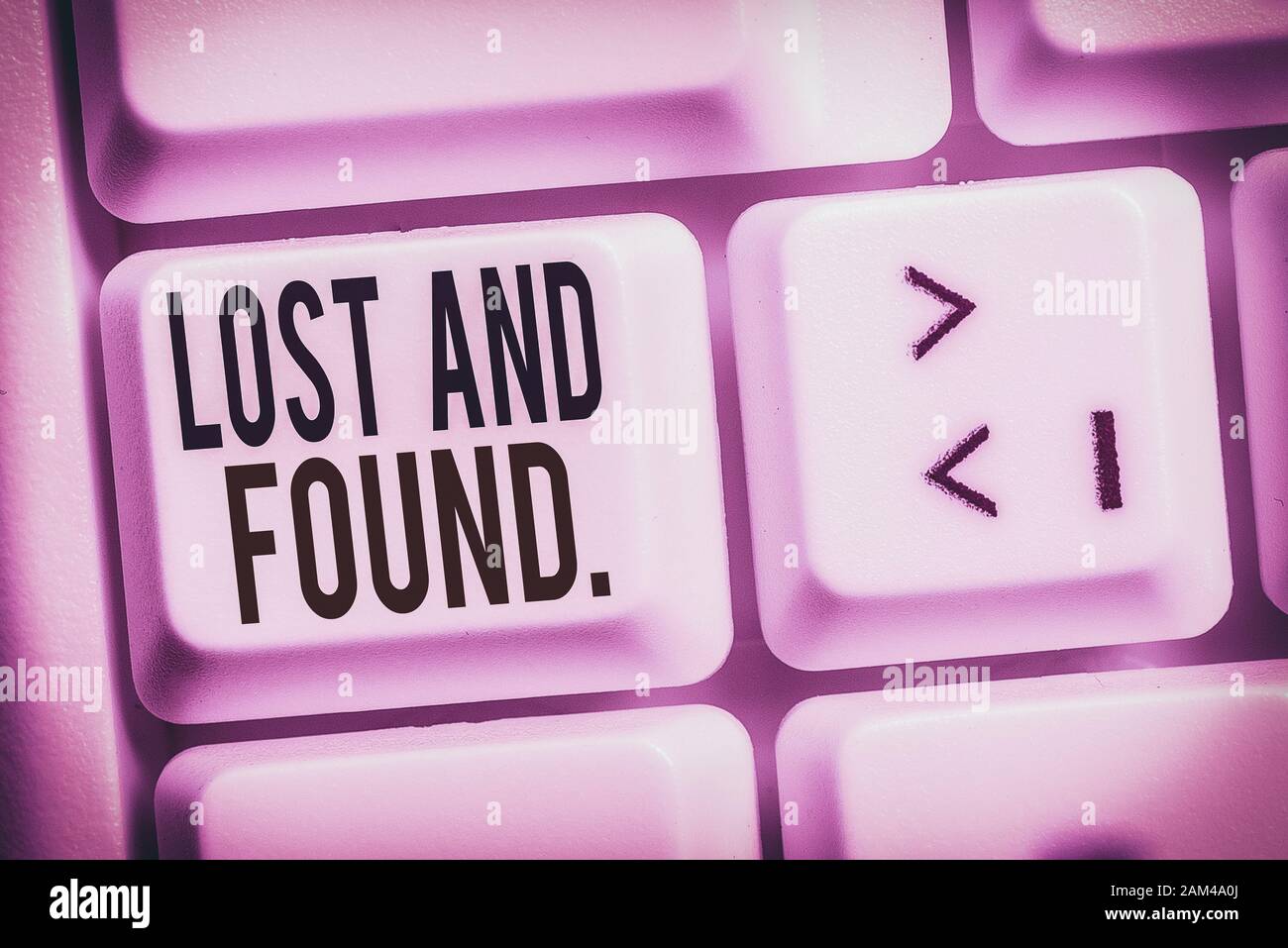 Handwriting text Lost And Found. Conceptual photo a place where lost ...