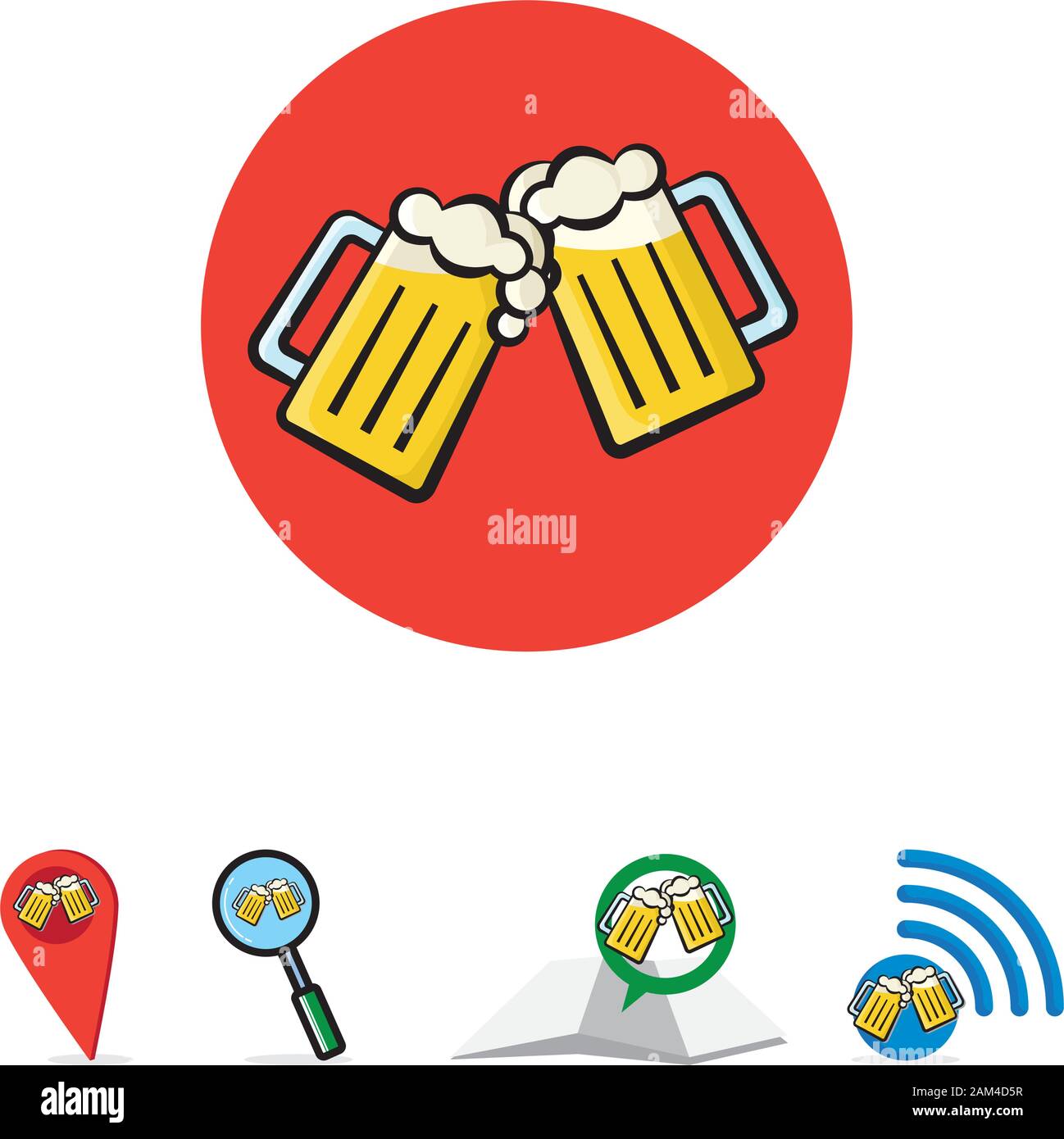 Emoji map hi-res stock photography and images - Alamy