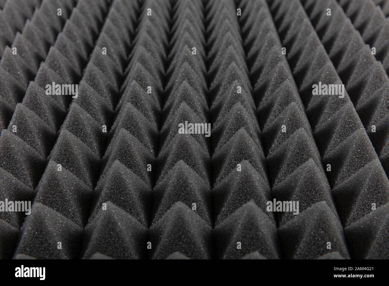 Sound proof Acoustic black gray foam absorbing, pyramid style padding ...