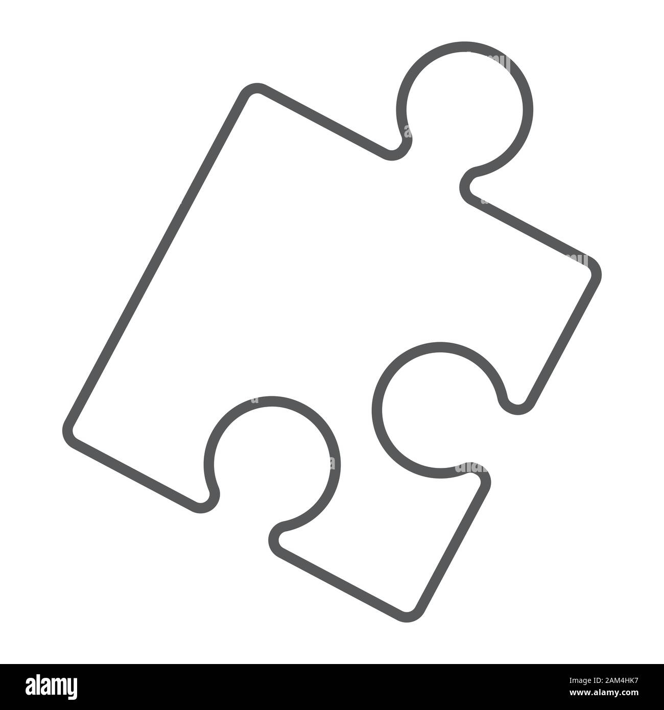 Corner Puzzle Piece Template