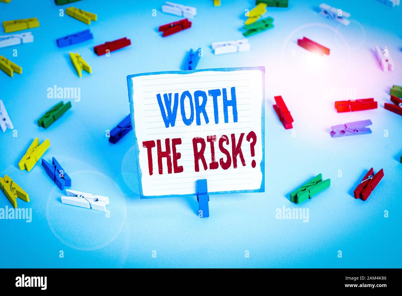 Conceptual hand writing showing Worth The Risk Question. Concept ...