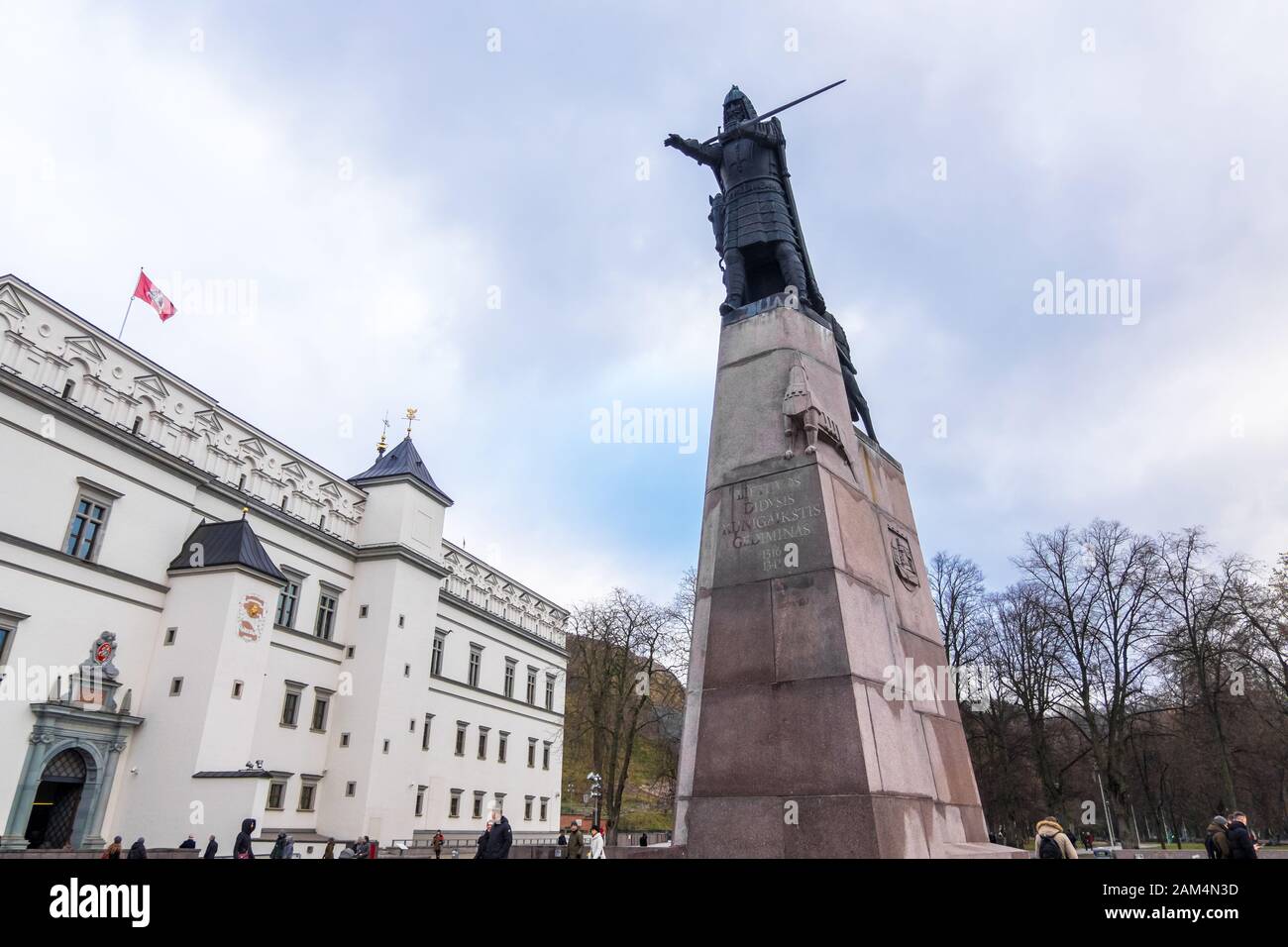 Equestrian statue of gediminas hi-res stock photography and images - Alamy