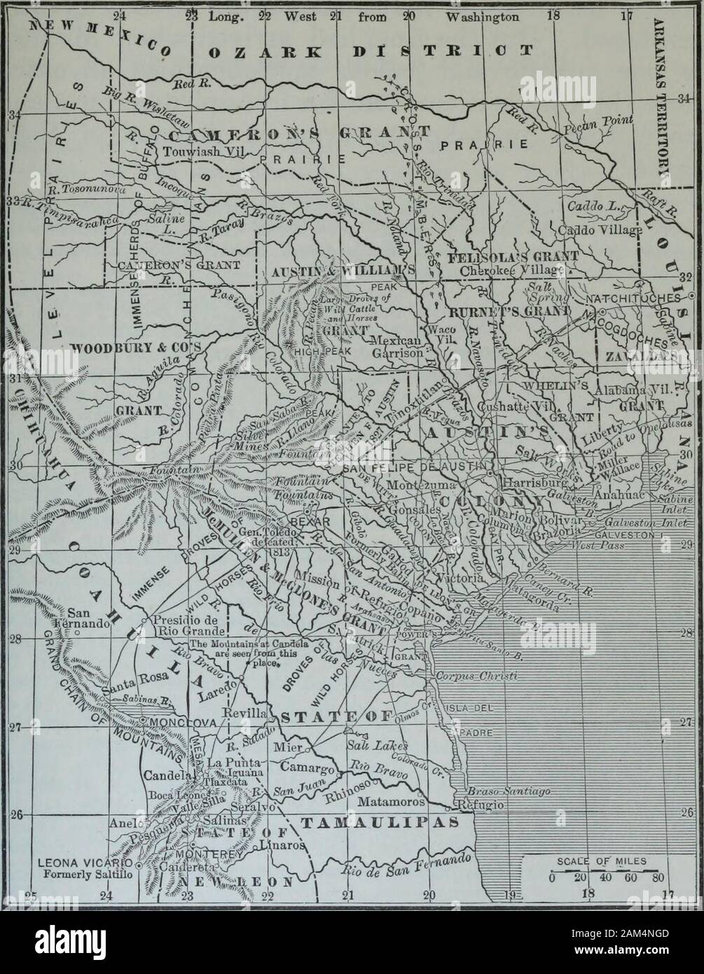 Map of cameron hi-res stock photography and images - Alamy