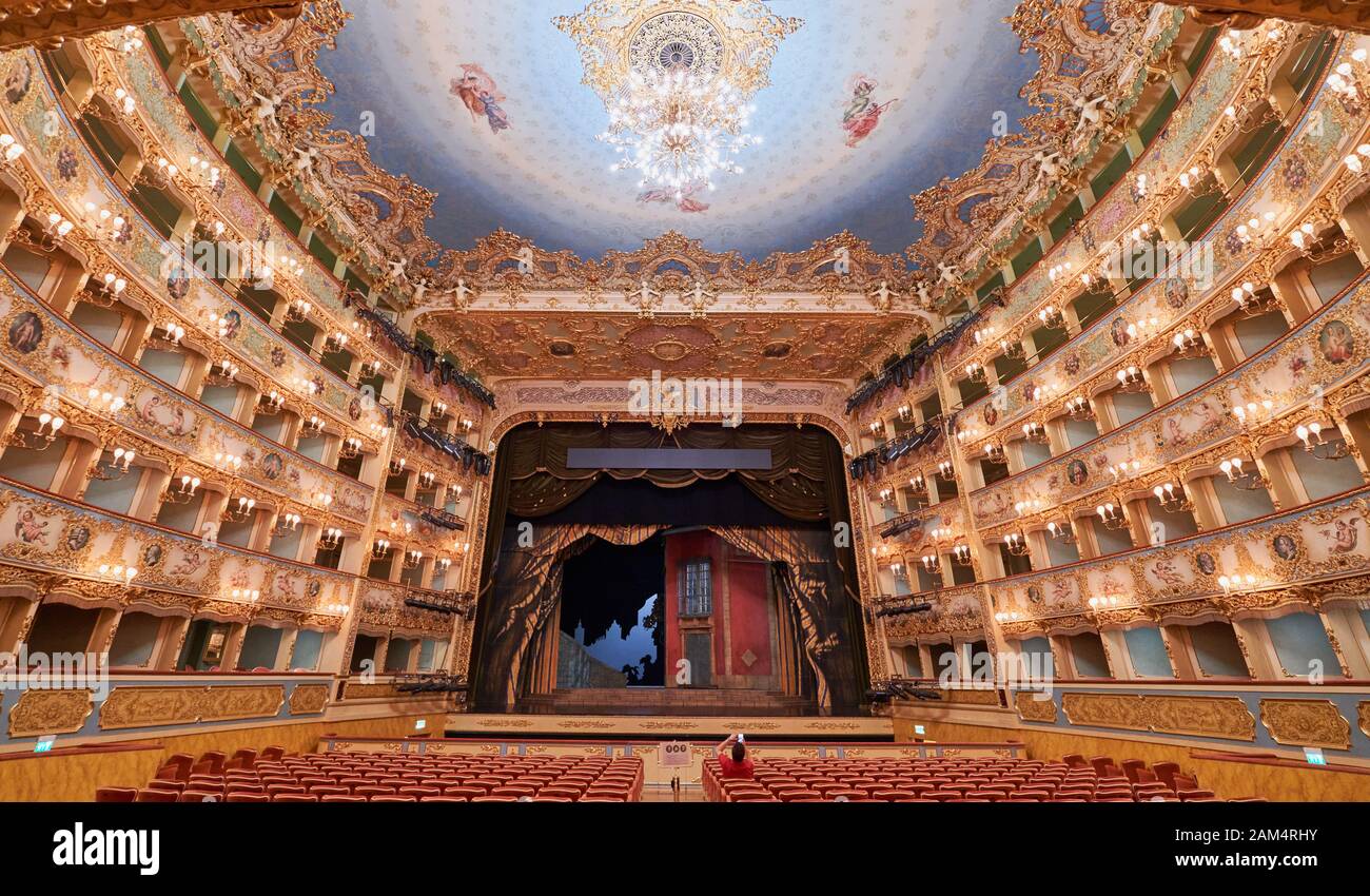 La Fenice Opera House in Venice Stock Photo - Alamy