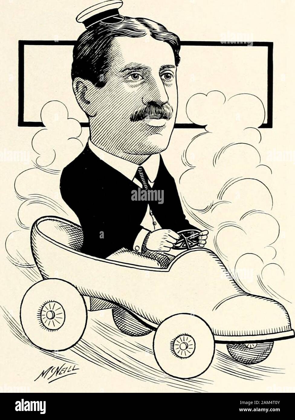 A gallery of pen sketches in black and white of "Cincinnatians as we ...