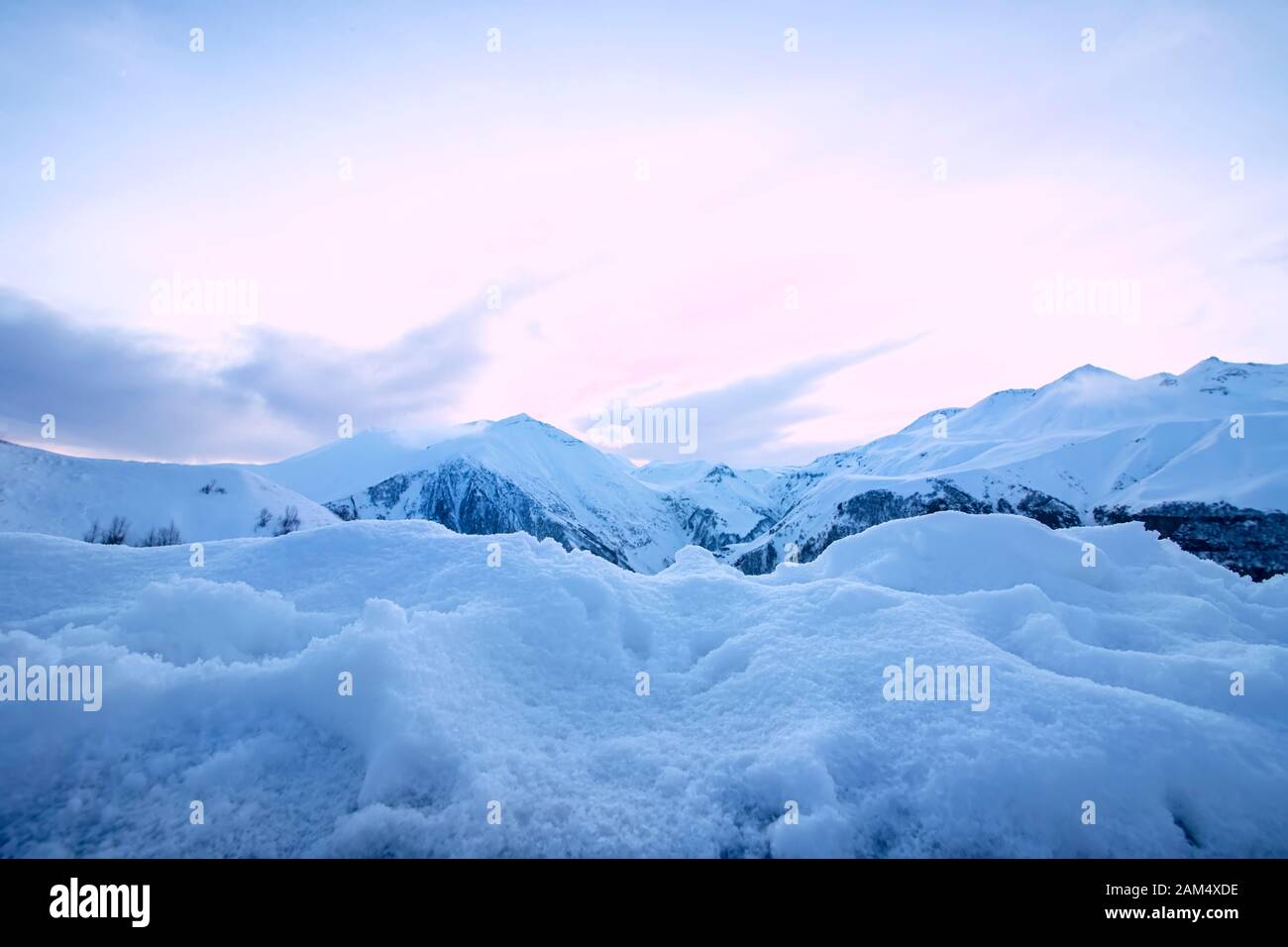 Gudauri mountains hi-res stock photography and images - Alamy
