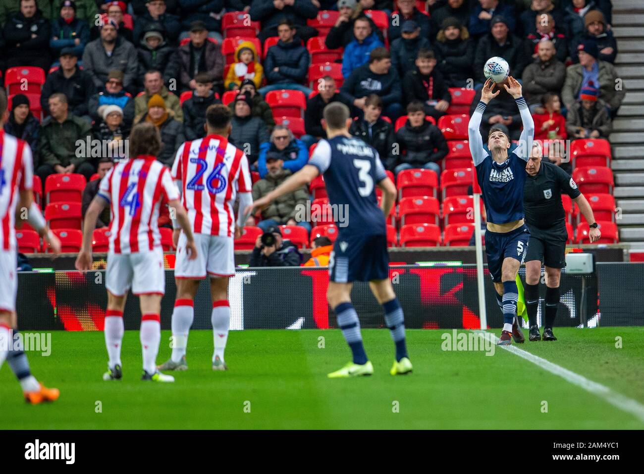 Stoke on Trent, Staffs, UK. 11th January 2020; Bet365 Stadium, Stoke ...