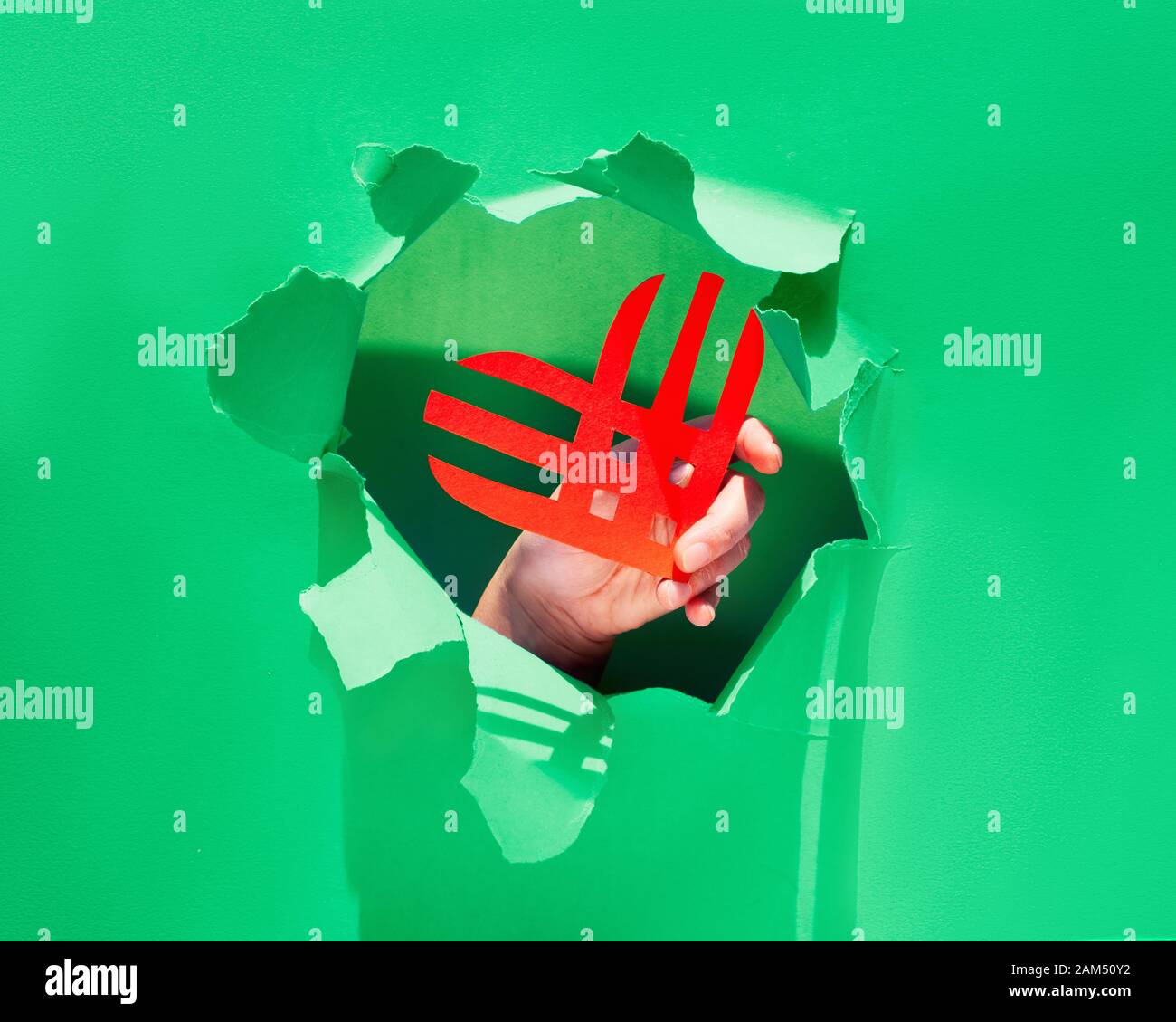 Creative paper lay, top view on the concept of Giving Tuesday or ...