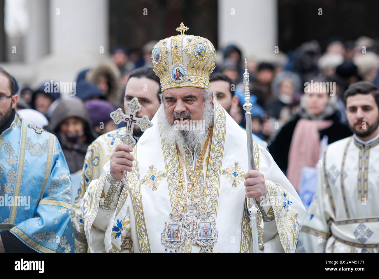Eastern orthodox priest blessing hi-res stock photography and images ...
