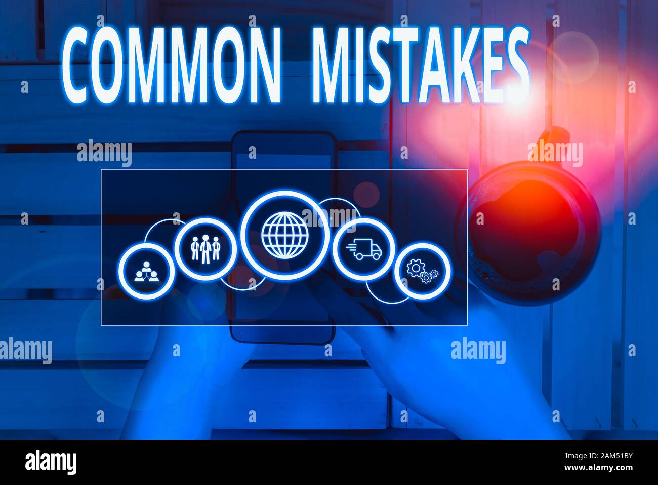 Text sign showing Common Mistakes. Business photo showcasing actions ...
