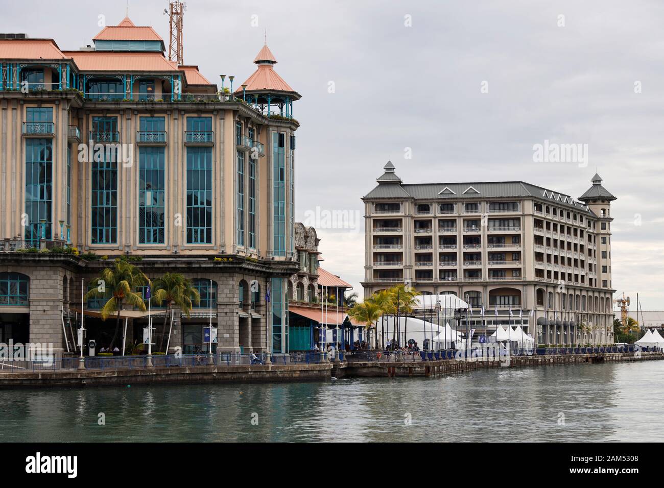 Caudan Waterfront Mauritius Stock Photos & Caudan Waterfront Mauritius ...