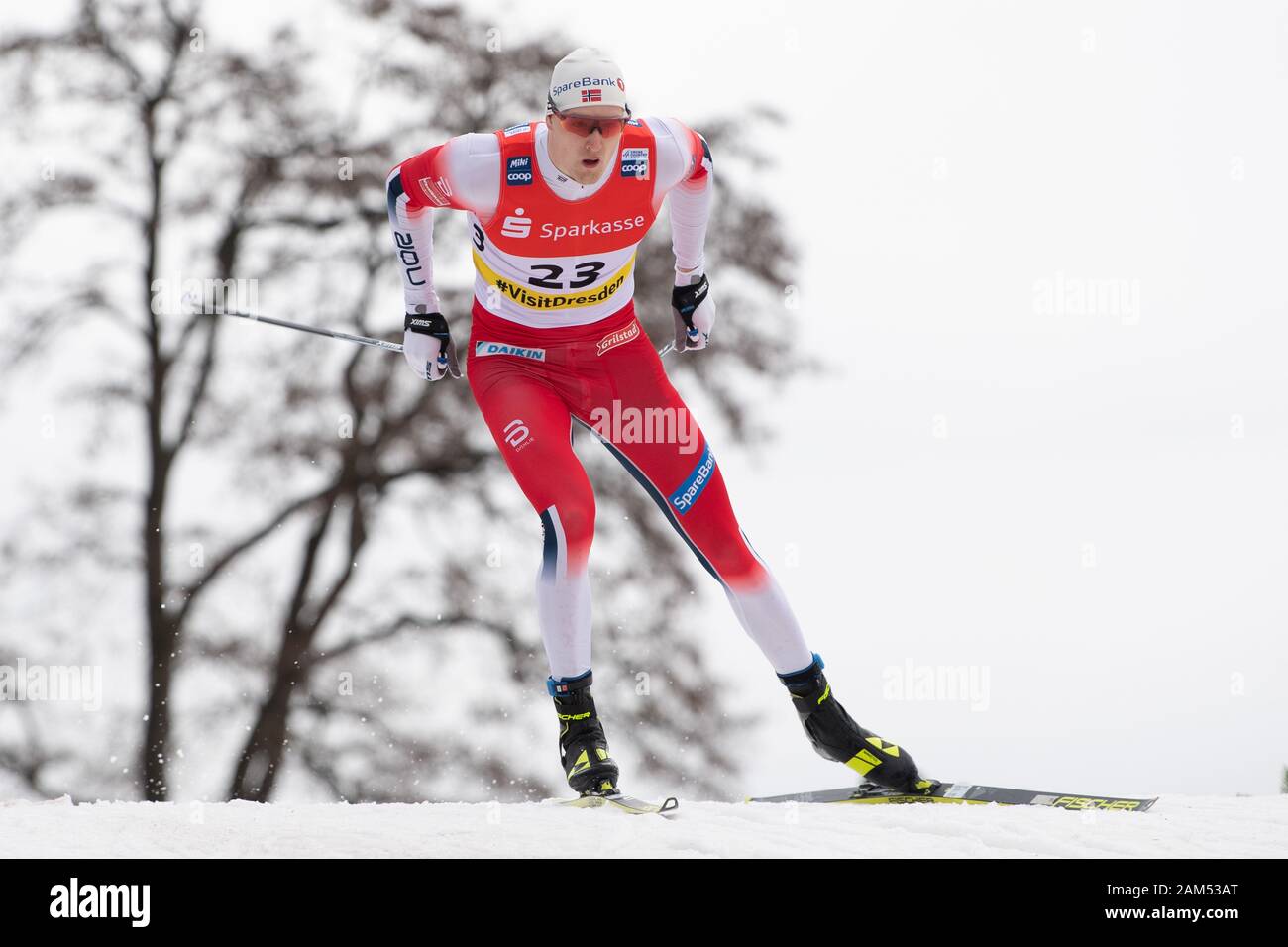 Dresden, Germany. 11th Jan, 2020. Cross-country World Cup, Sprint ...