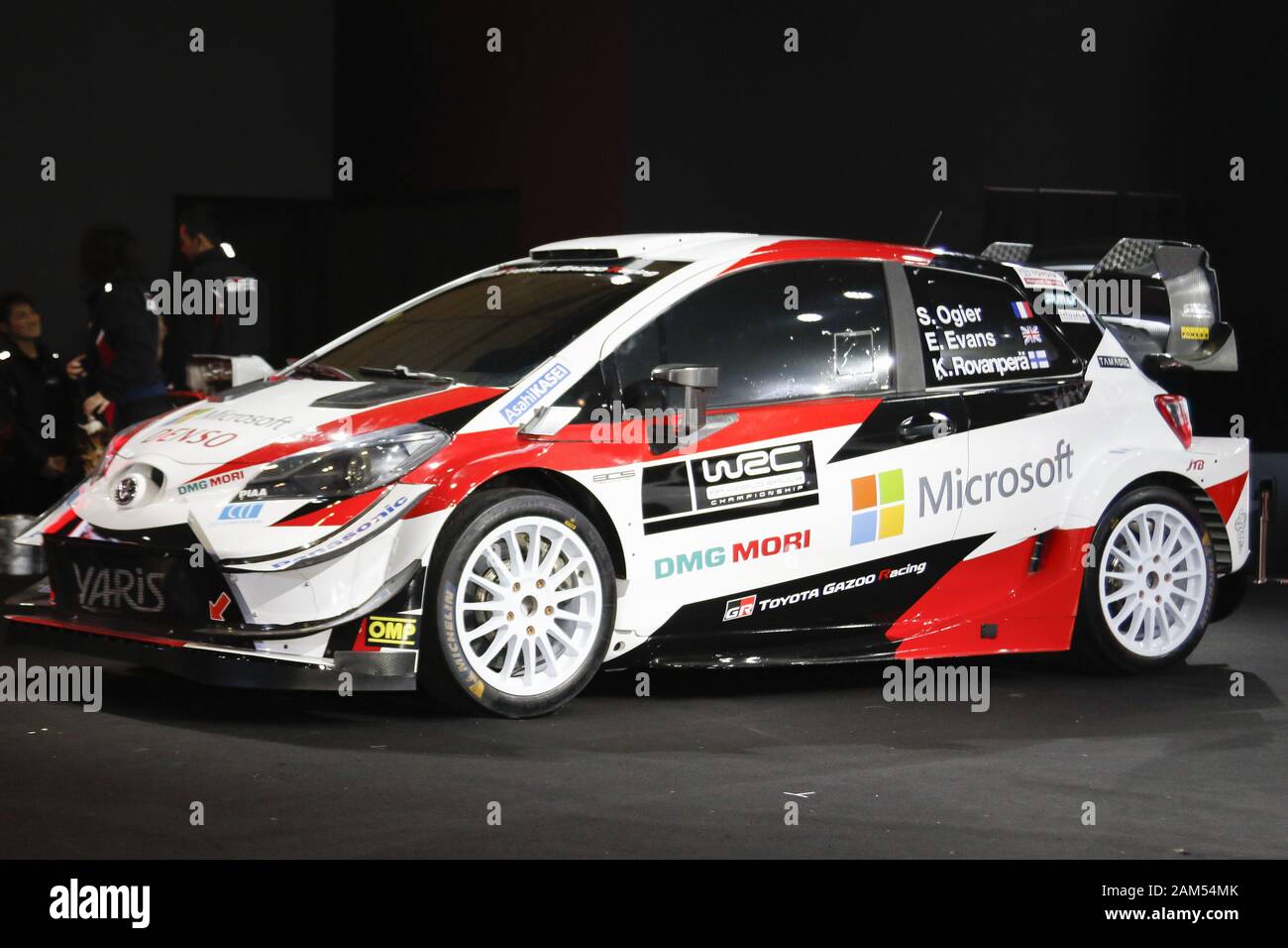 Chiba, Japan. 11th Jan, 2020. The Toyota GR Yaris World Rally ...
