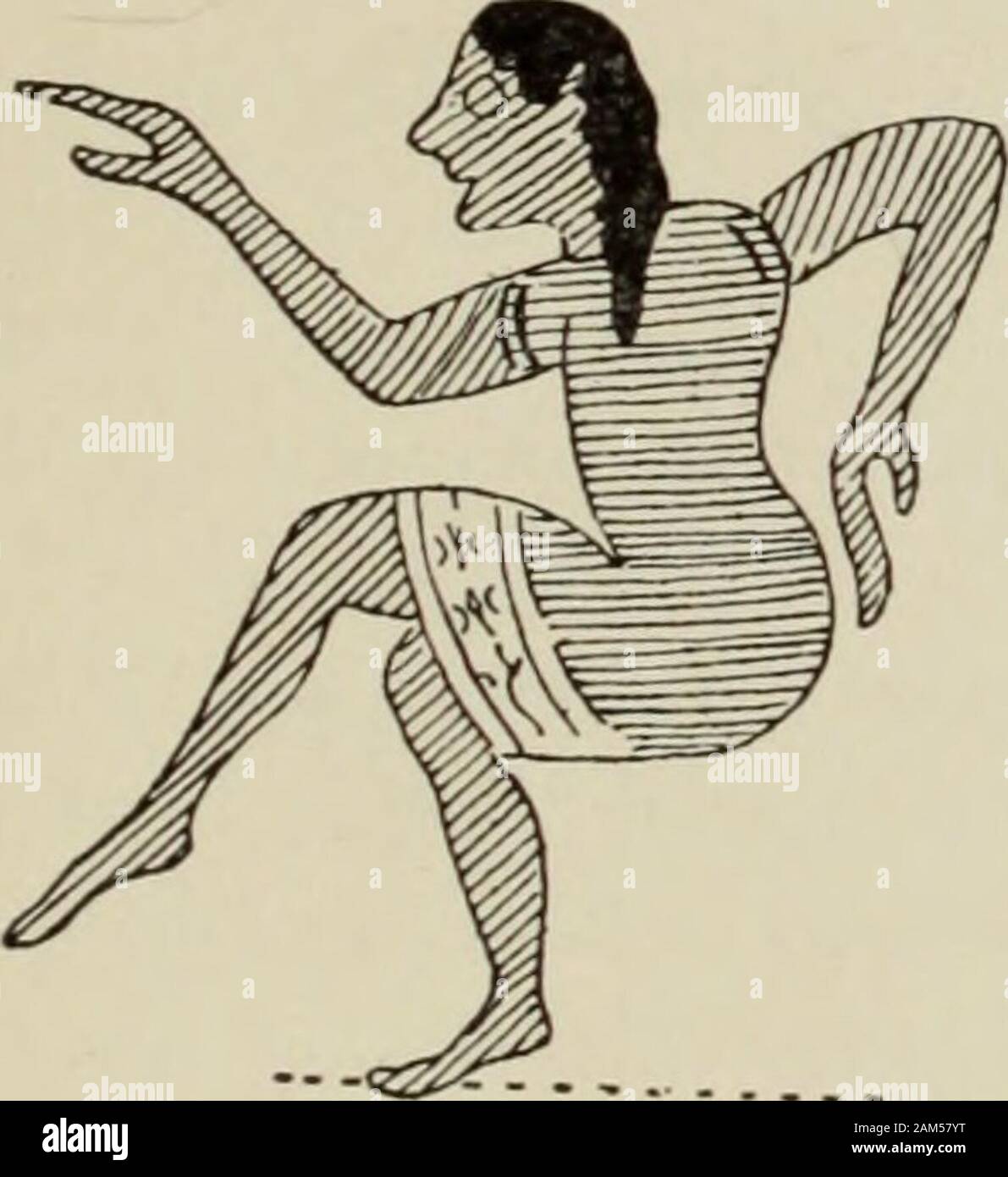 The antique Greek dance, after sculptured and painted figures ...