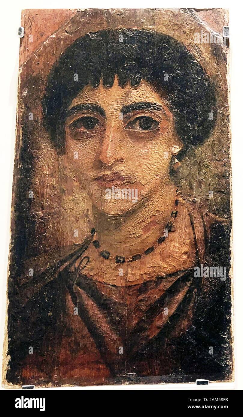 Fayum Portraits. Ancient Greek funeral paintings from 3rd century BC to ...