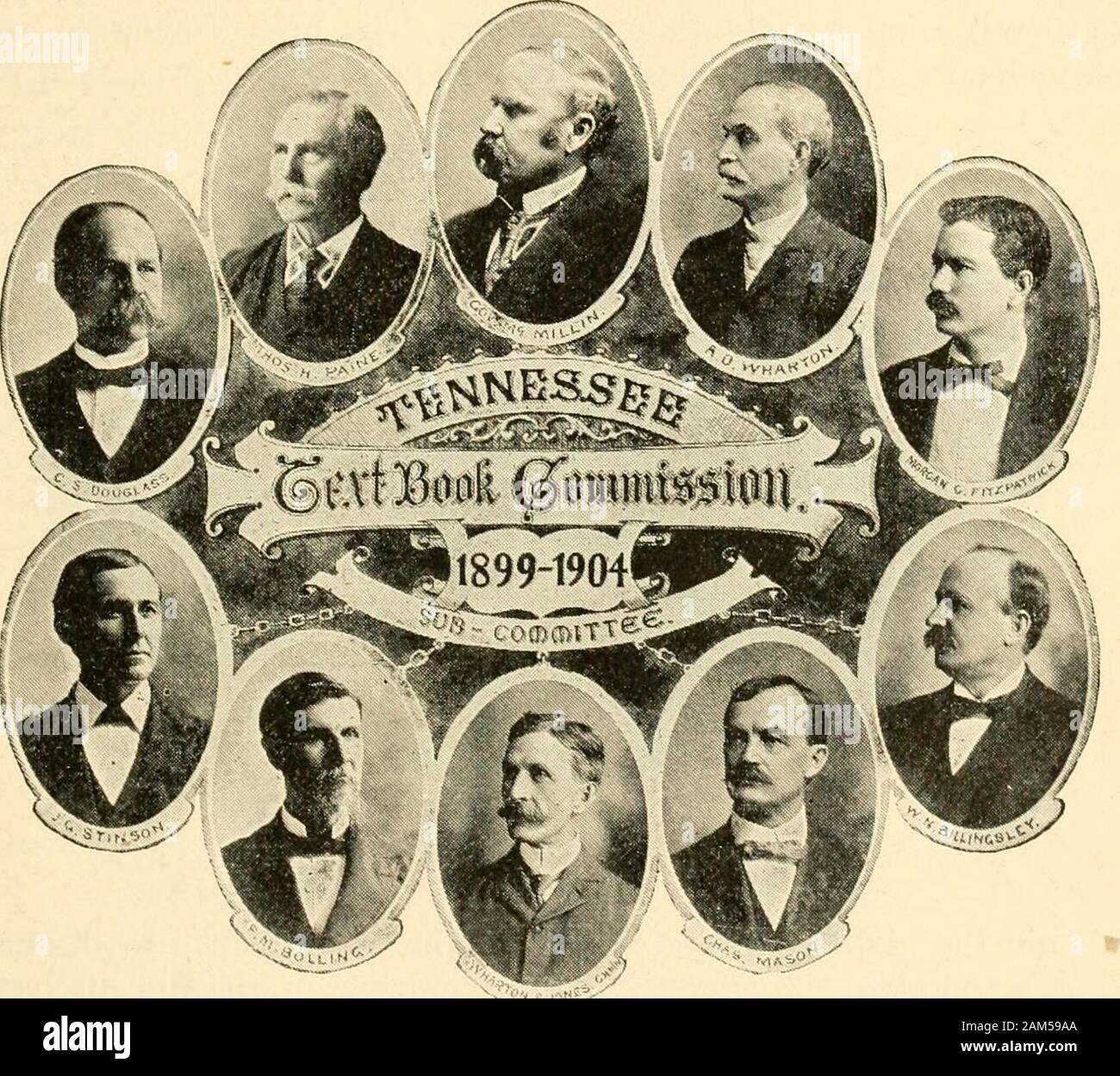History of Tennessee, its people and its institutions . Administration ...