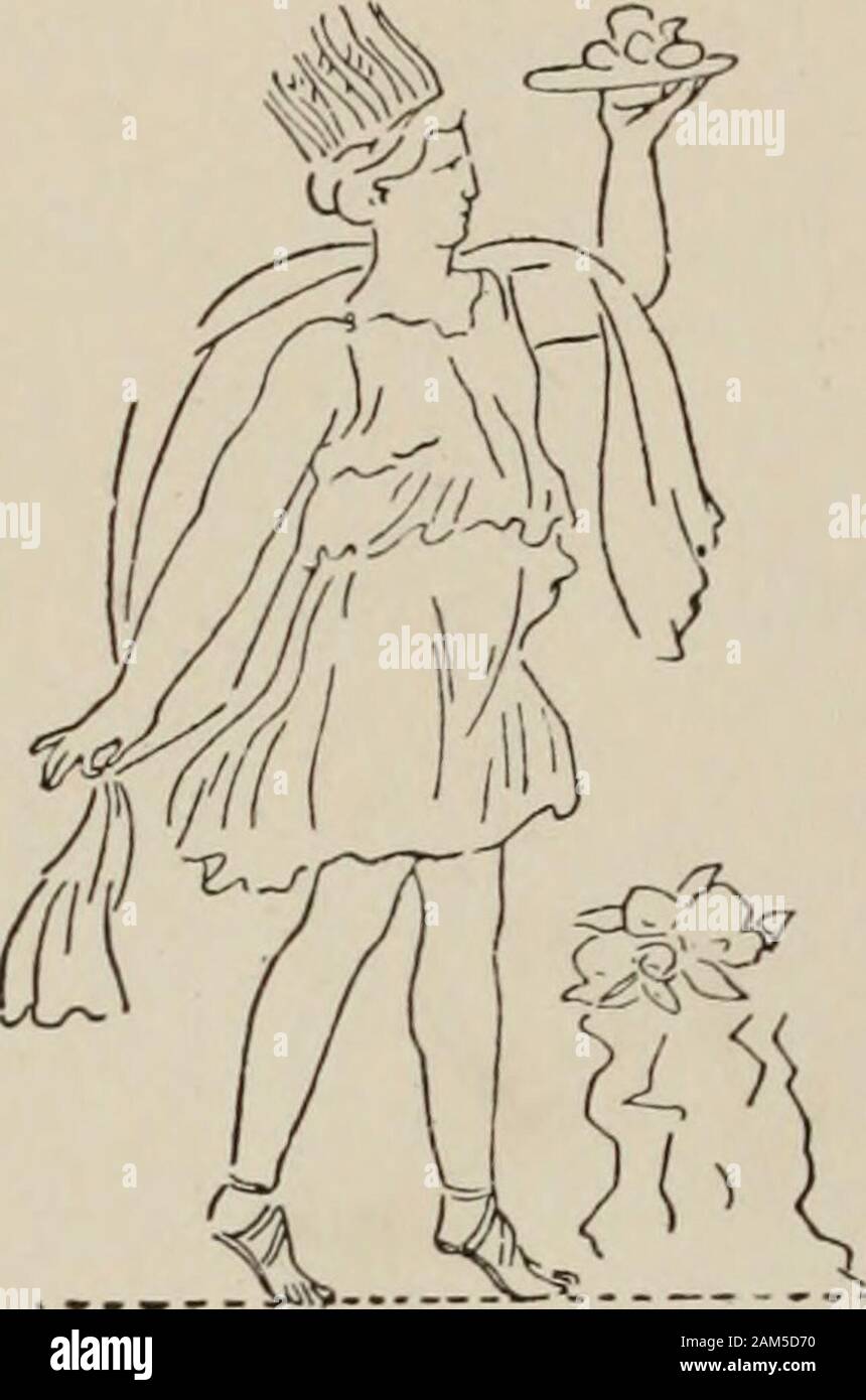 The antique Greek dance, after sculptured and painted figures . Fig ...