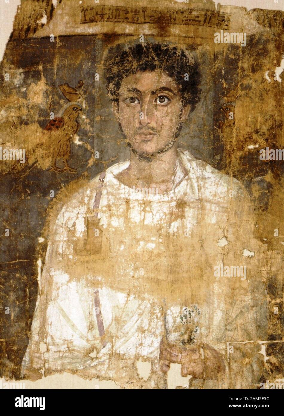 Fayum Portraits. Ancient Greek funeral paintings from 3rd century BC to ...