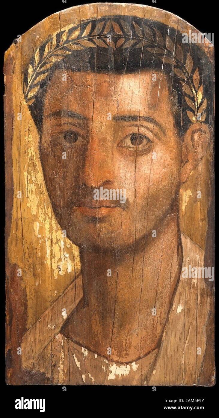 Fayum Portraits. Ancient Greek funeral paintings from 3rd century BC to ...