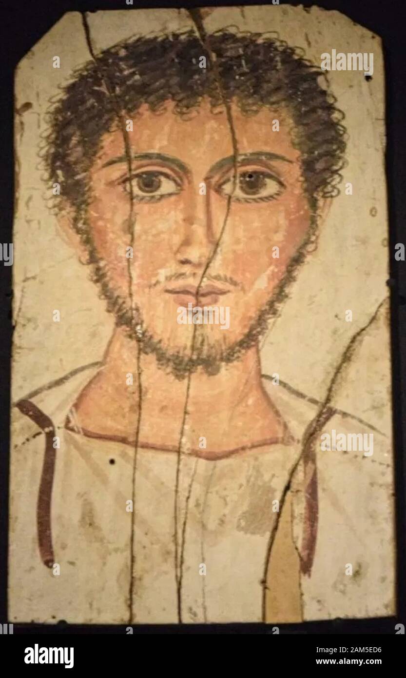 Fayum Portraits. Ancient Greek funeral paintings from 3rd century BC to ...