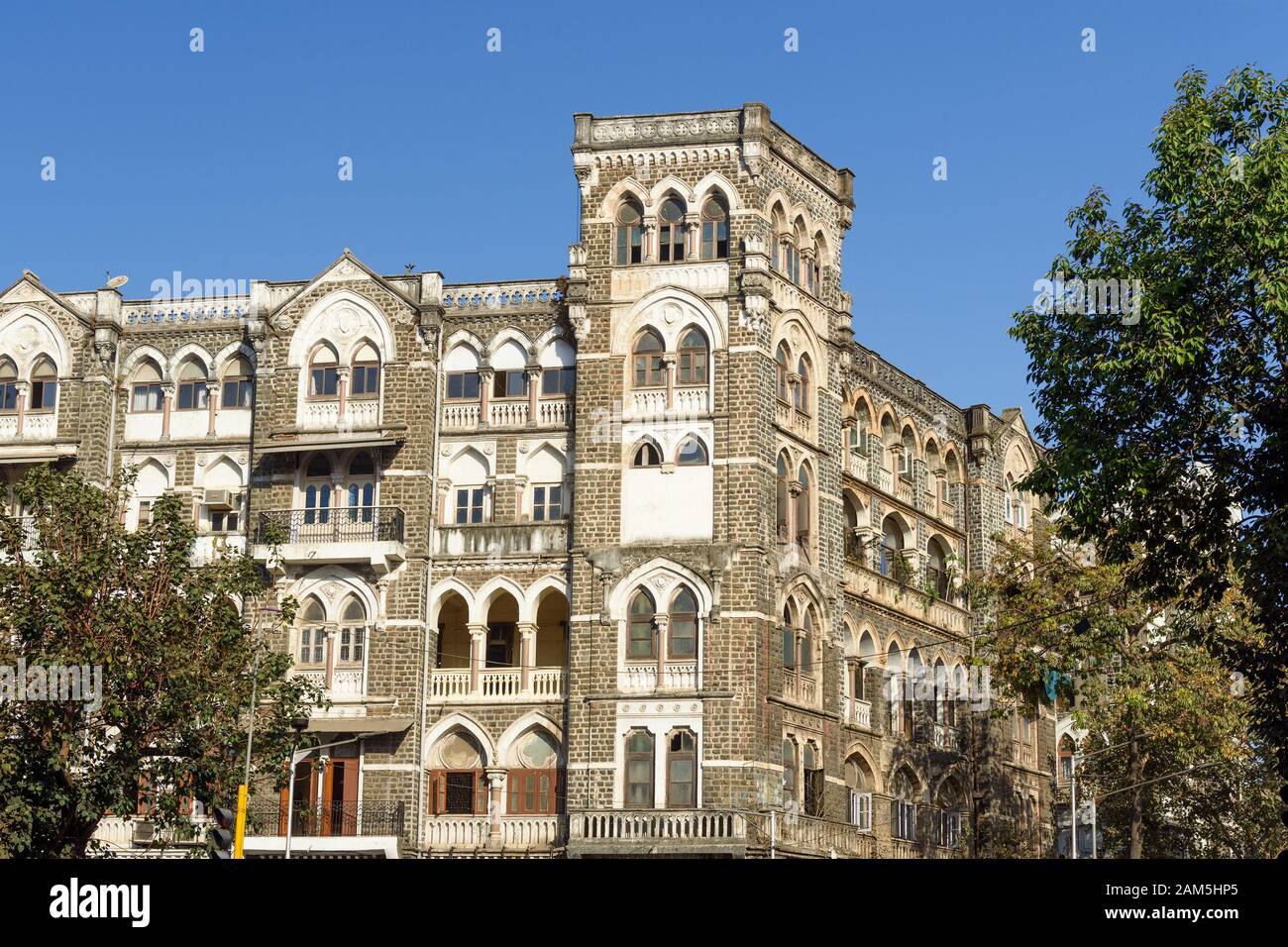 Indian mercantile chambers building in Mumbai. India Stock Photo - Alamy