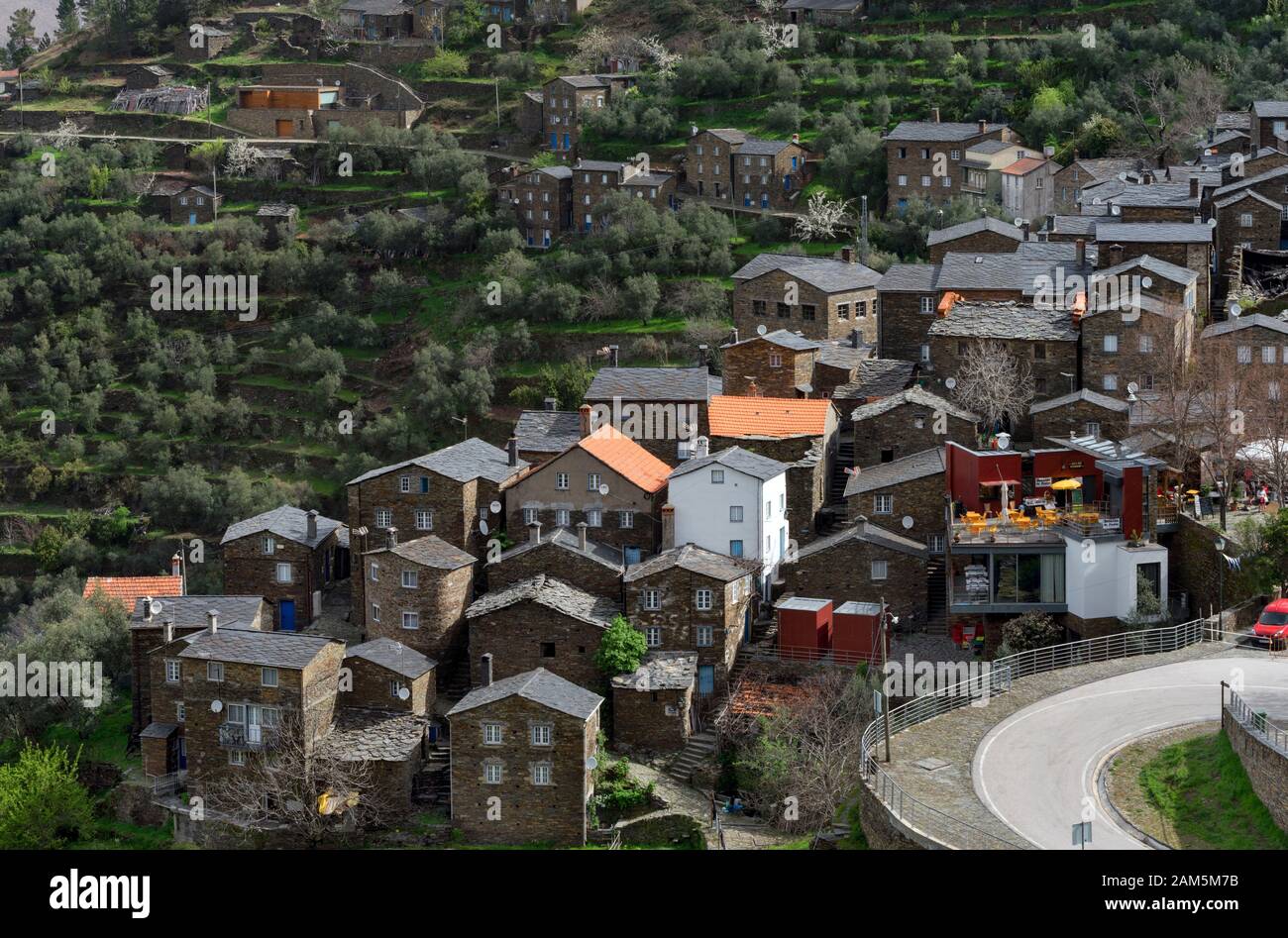 Traditional houses of Piodao village Stock Photo - Alamy