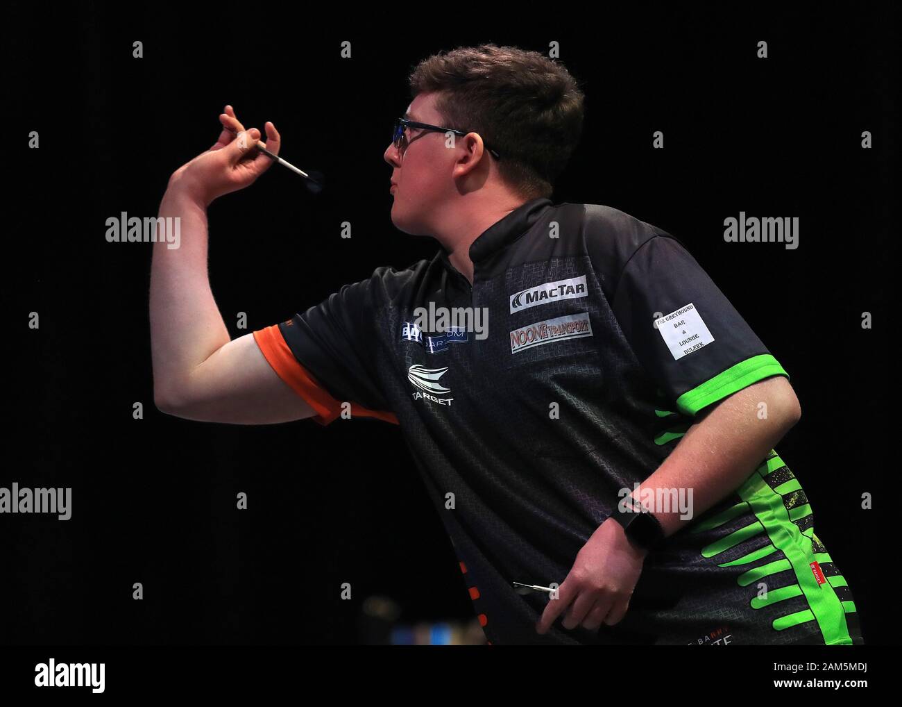 Keane Barry in action during the youth final during day eight of the ...