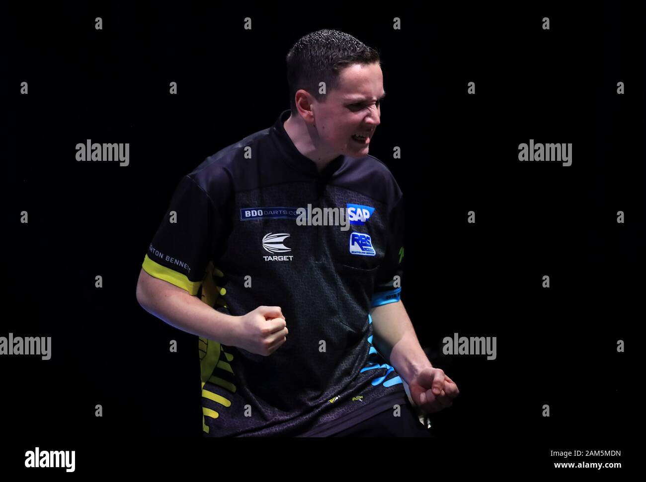 Leighton Bennett in action during the youth final during day eight of ...