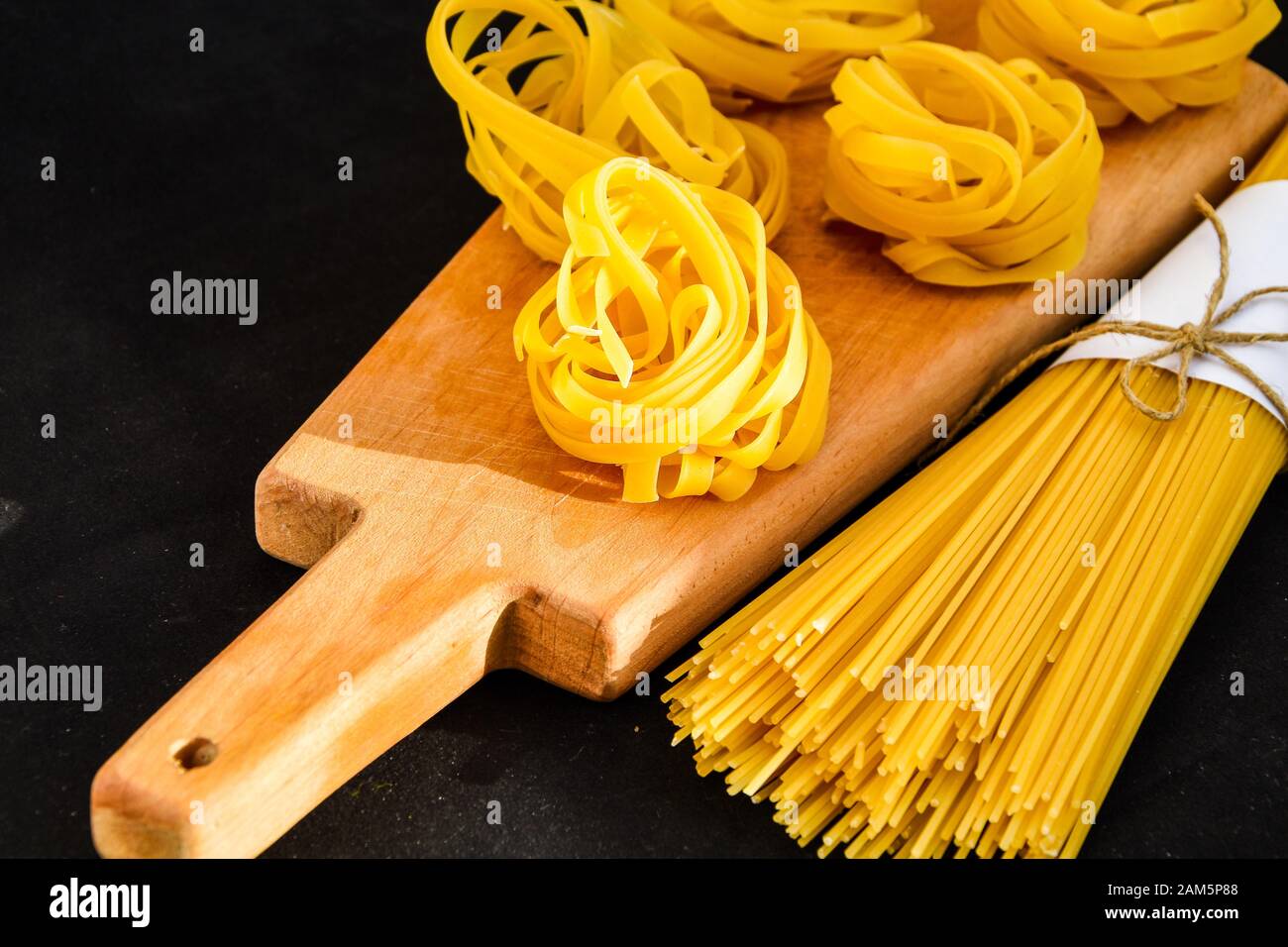 Tagliatelle balls hi-res stock photography and images - Alamy