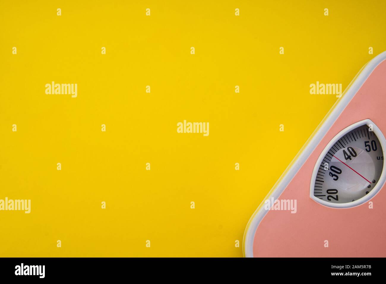 Modern weight scale - stock photo Stock Photo - Alamy