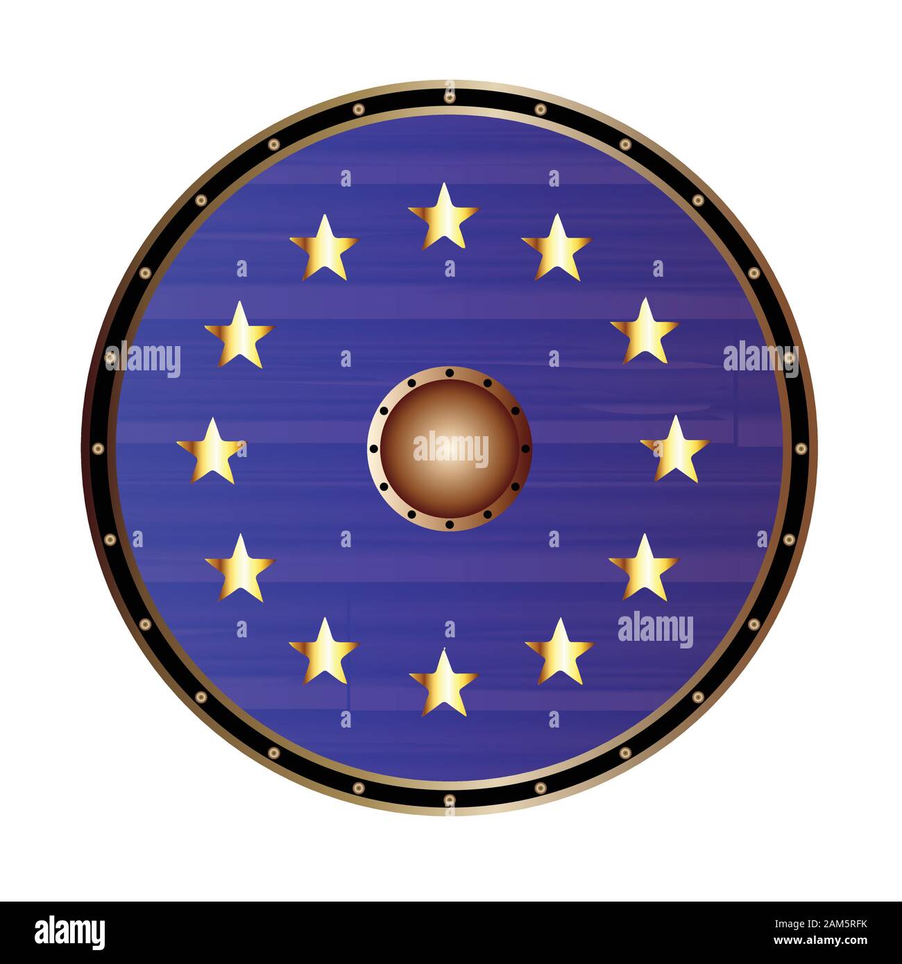 Round depiction Stock Vector Images - Alamy