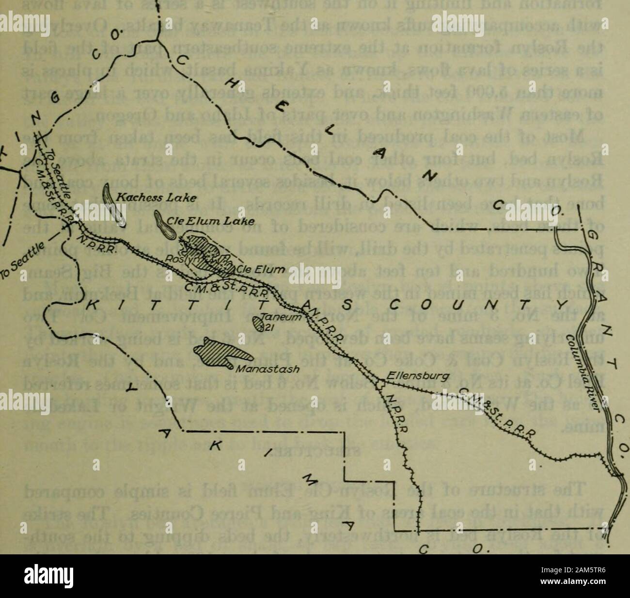 Roslyn map hi-res stock photography and images - Alamy
