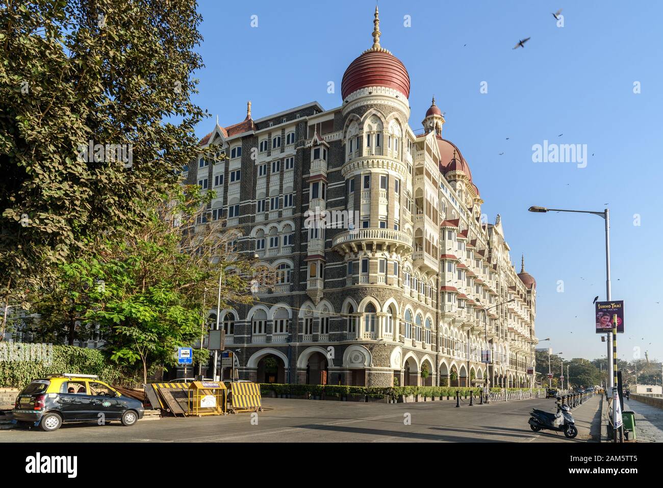 Taj Mahal Palace Hotel in Colaba region of Mumbai. India Stock Photo ...