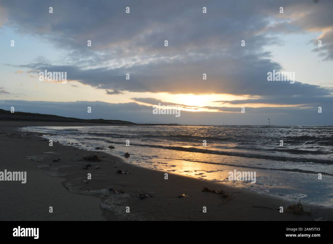 Prestatyn beach. North Wales. United KingPrestatyn beach. North Wales ...