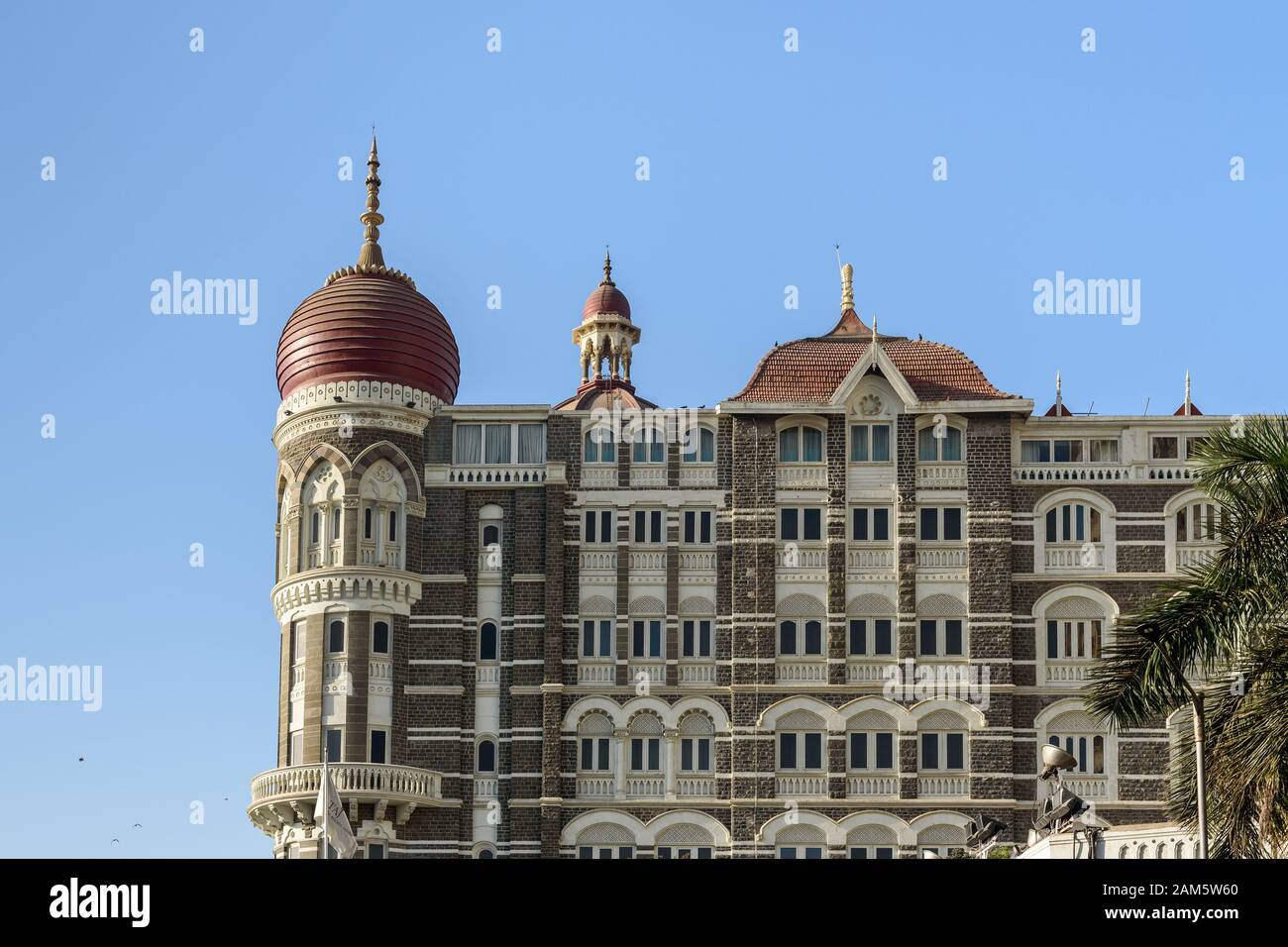 Taj Mahal Palace Hotel in Colaba region of Mumbai. India Stock Photo ...