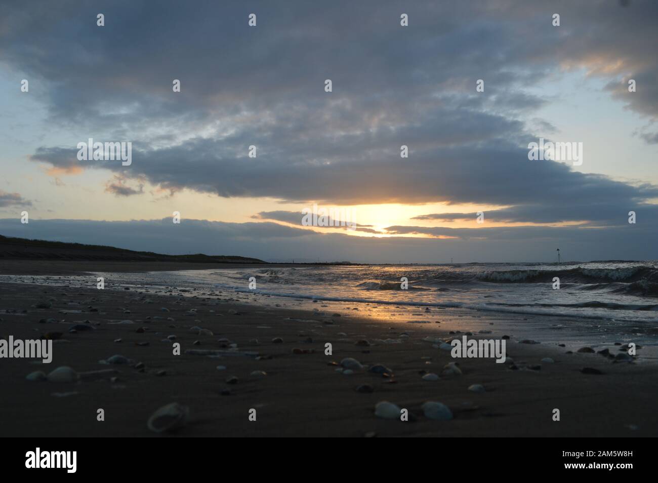 Prestatyn beach. North Wales. United KingPrestatyn beach. North Wales ...