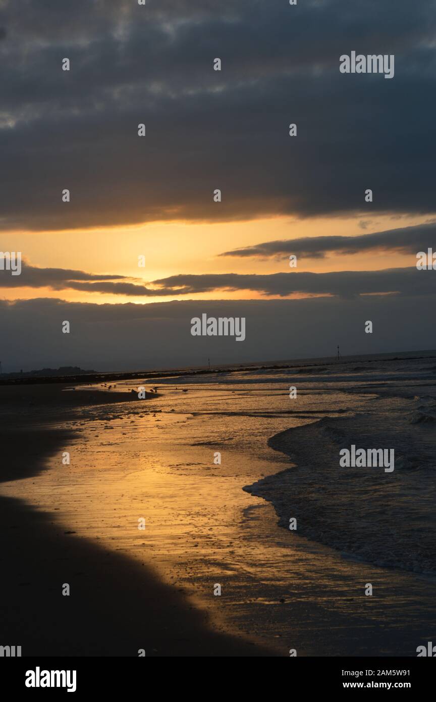Prestatyn beach. North Wales. United KingPrestatyn beach. North Wales ...