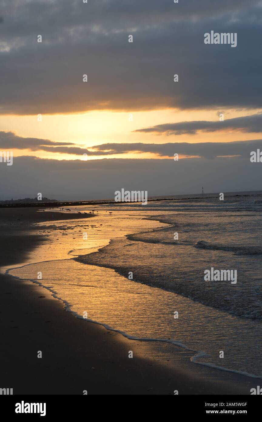 Prestatyn beach. North Wales. United KingPrestatyn beach. North Wales ...