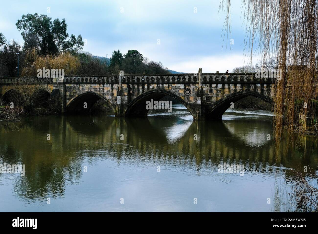 Batheaston Toll Bridge across the River Avon Stock Photo - Alamy