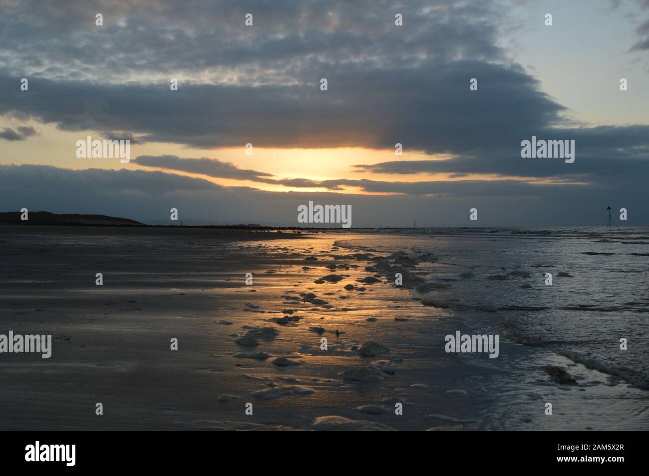 Prestatyn beach. North Wales. United KingPrestatyn beach. North Wales ...