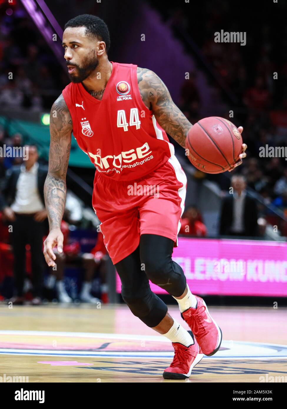 Braunschweig, Germany, December 14, 2019: Basketball player Bryce ...