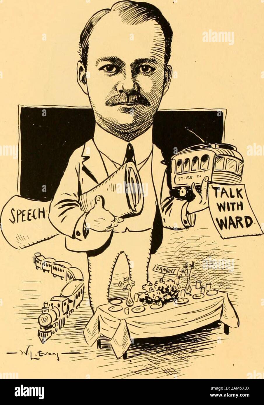 Clevelanders "as we see 'em;" a gallery of pen sketches in black and ...