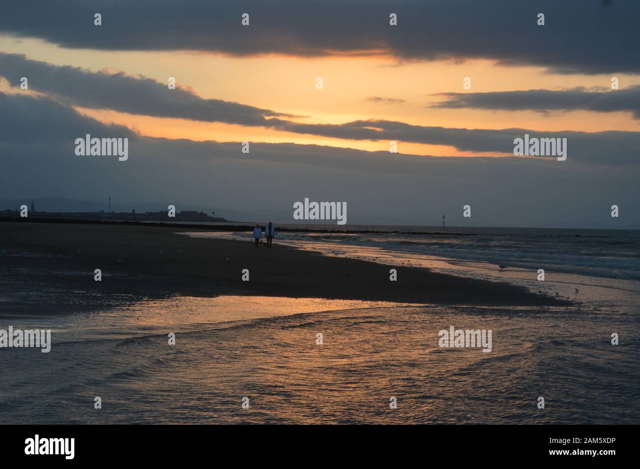 Prestatyn beach. North Wales. United KingPrestatyn beach. North Wales ...